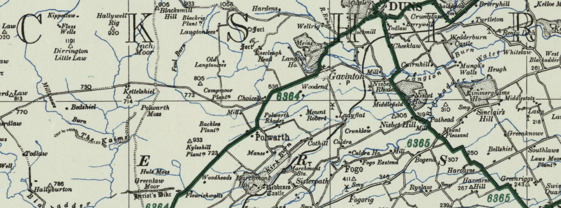Maps | Gavinton, Fogo & Polwarth Community Website